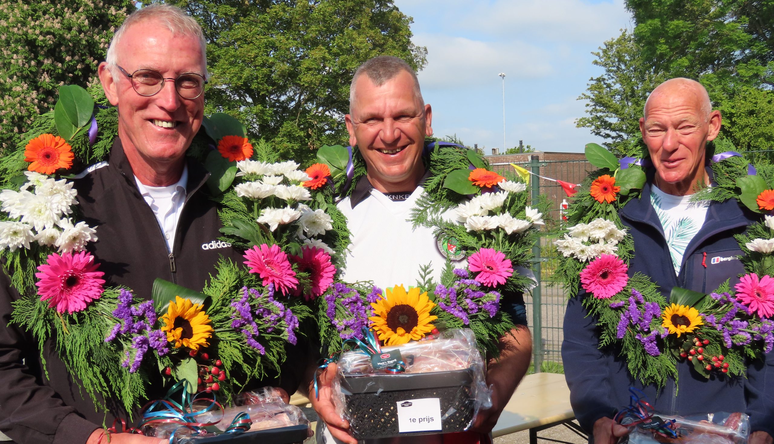 Heren 50-plus B klasse in Wommels gewonnen door partuur Hielke Raukema ...