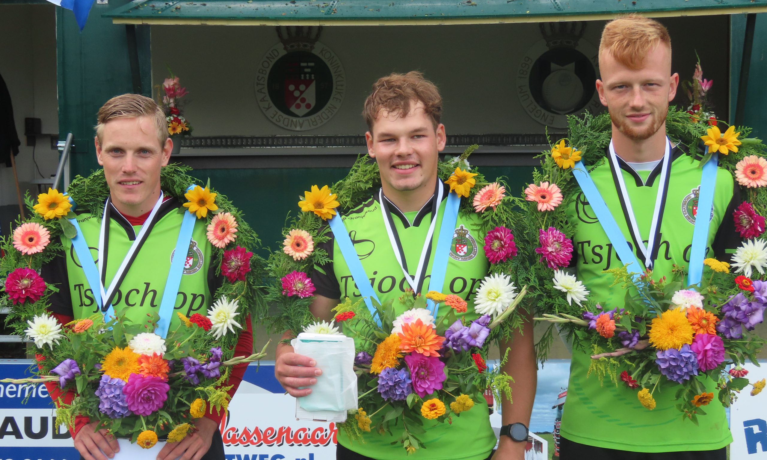 Thom Stellingwerf koning in Ingelum - kaatsen.nl